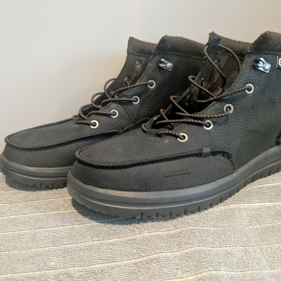 Hey Dude | Shoes | Hey Dude Black Chukka Boots For Men | Poshmark